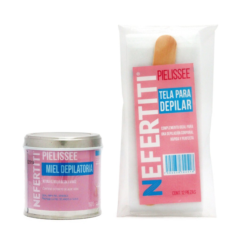 Miel Depilatoria con Telas Nefertiti Pielissee 150 g/12 pz
