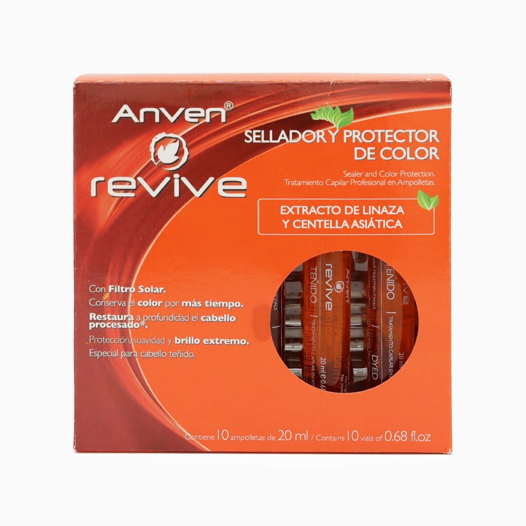 Ampolletas para Cabello Teñido Anven 10 pz