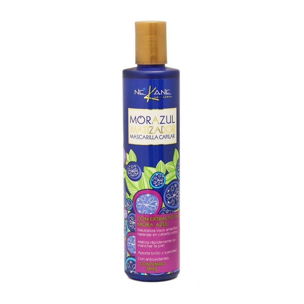 Mascarilla Capilar Matizador Mora Azul Nekane 300 g
